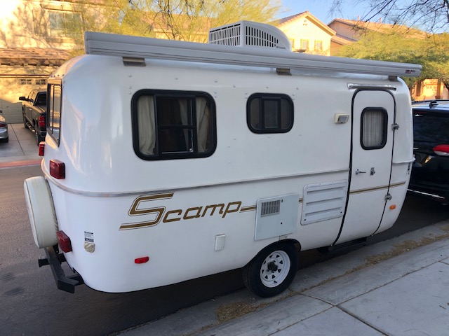 2014 Scamp 16' Deluxe Trailer Rental in Nellis Air Force Base, NV ...