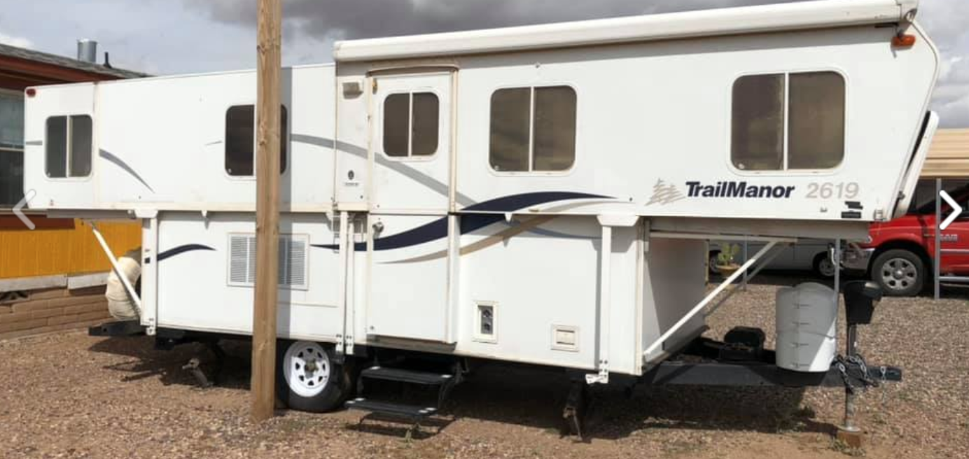 2001 Trailmanor Trail Manor 2619 Folding Trailer Rental in Loma Linda ...