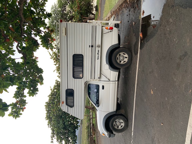 Reviews | 2004 Six-Pac T-100s Truck Camper Rental in Maui, HI | Outdoorsy