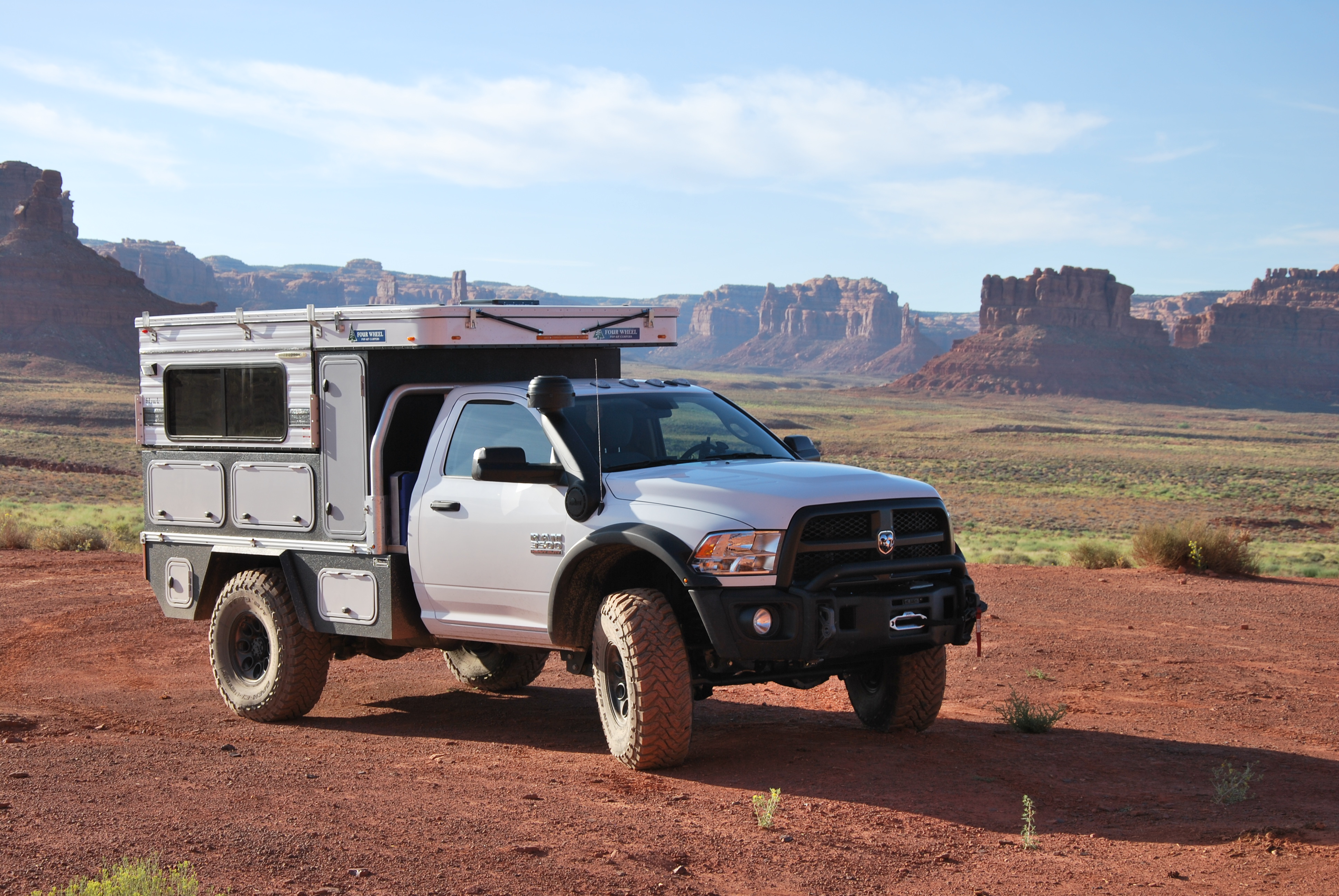 2020 Ram 3500 Four Wheel Campers Hawk Truck Camper Rental in Prescott ...