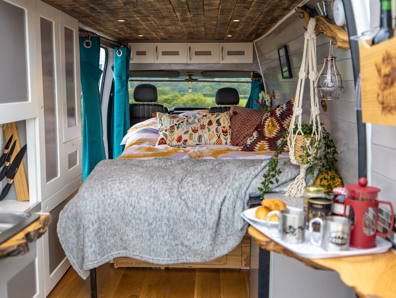 Chateau Radical campervan for hire, Exeter - Quirky Campers
