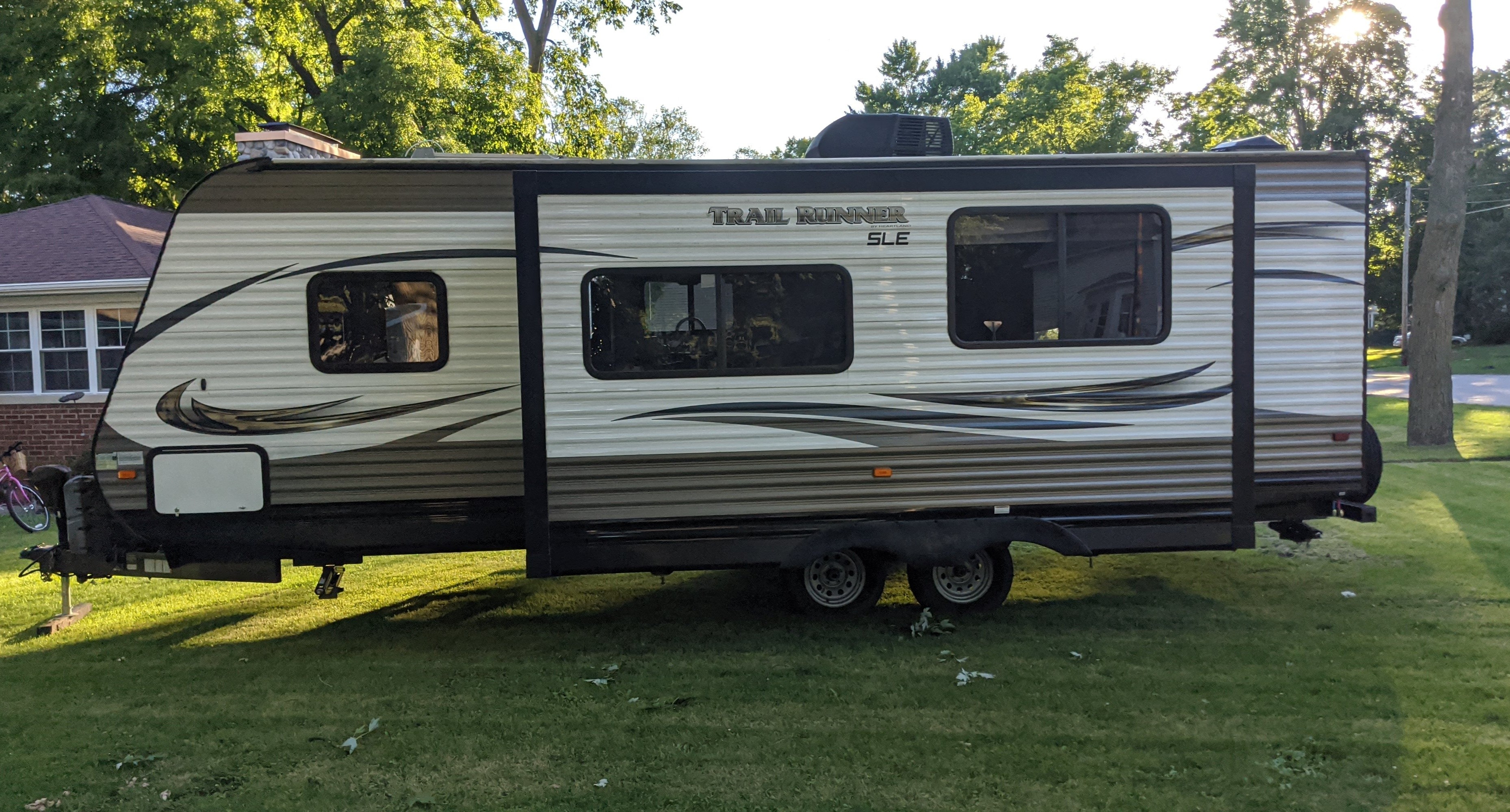 2016 Heartland Trail Runner Trailer Rental in Crystal, MI | Outdoorsy