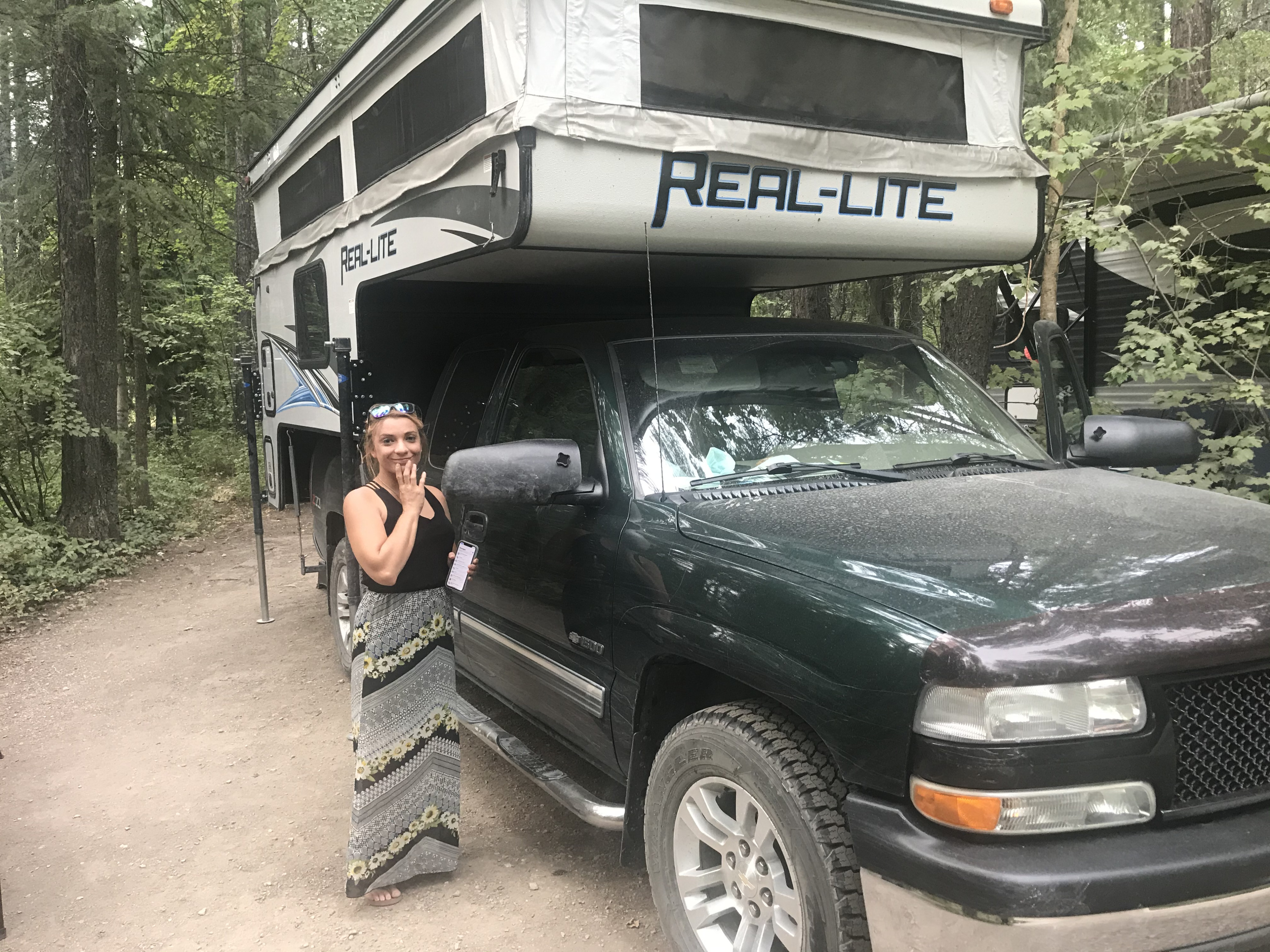 2019 Palomino Real-Lite Truck Camper Rental in Kalispell, MT | Outdoorsy