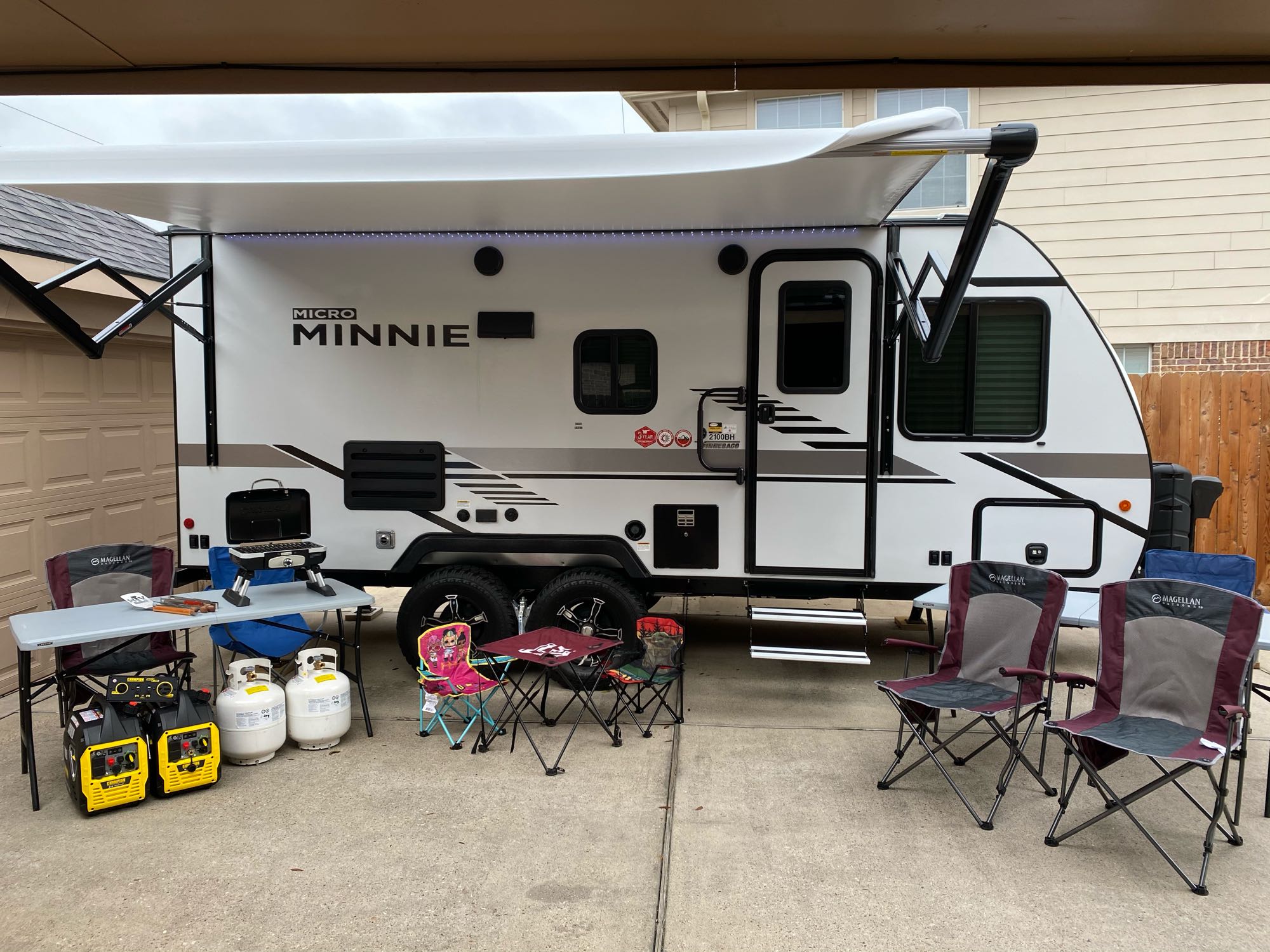 2021 Winnebago Micro Minnie Trailer Rental in Seabrook, TX | Outdoorsy