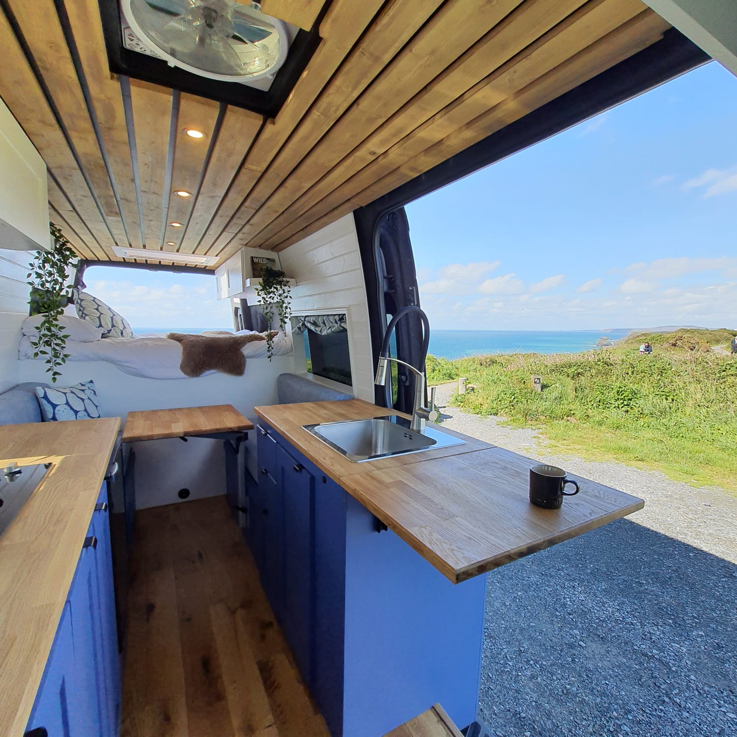 EX - Hoots campervan for hire, Mayfield - Quirky Campers