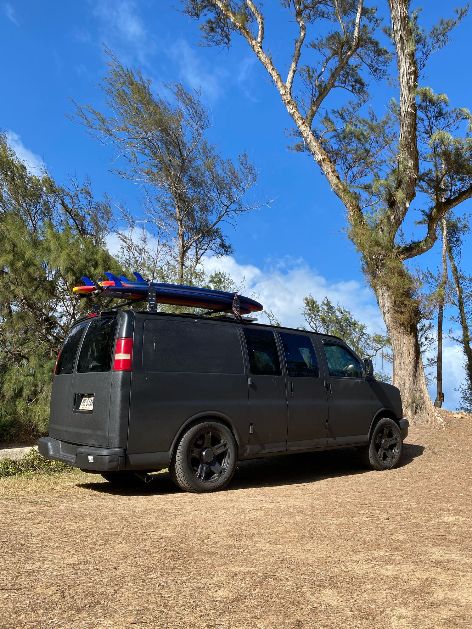 Lowered Chevy Express Van