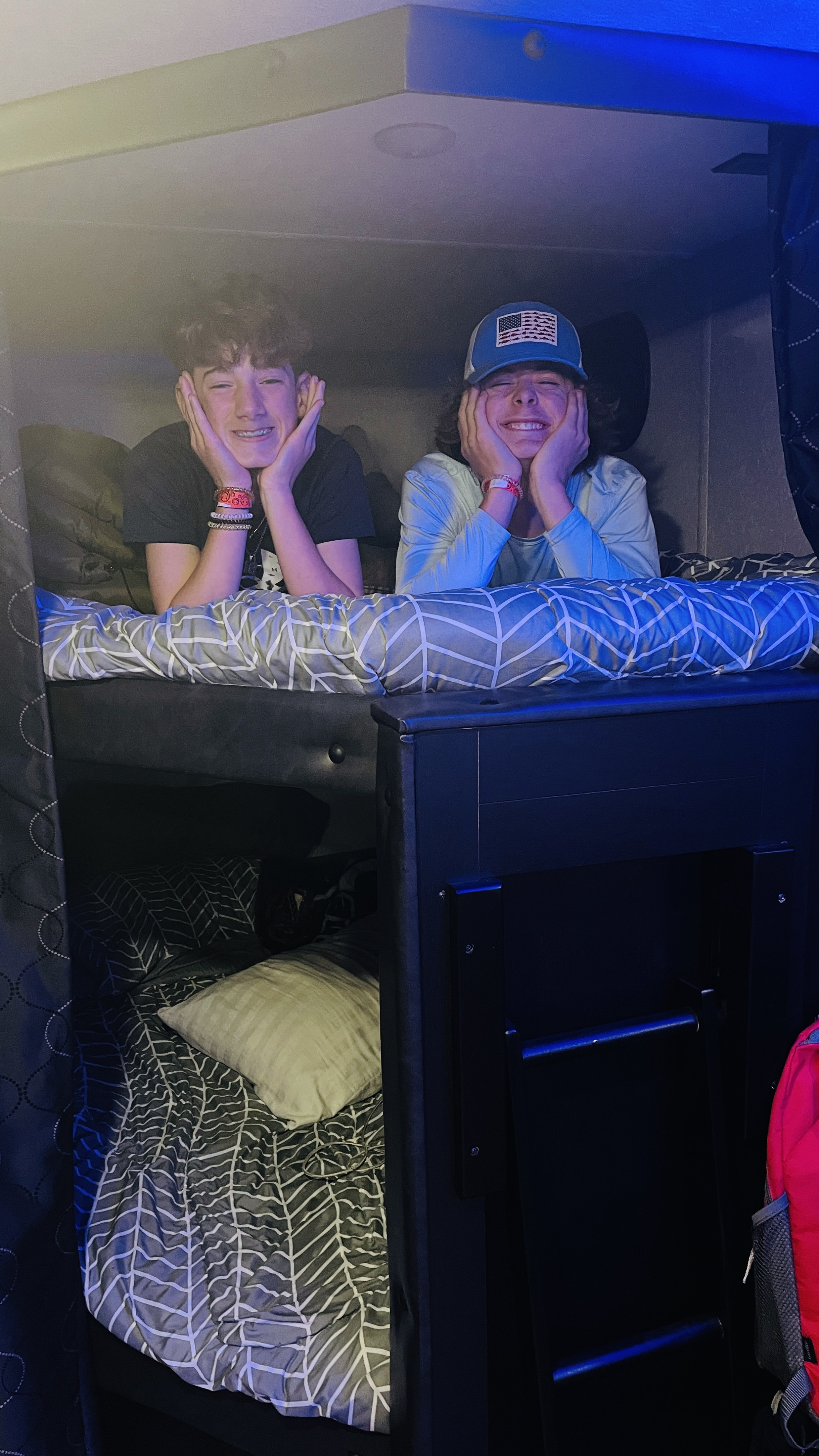 One Direction Tour Bus Bunks