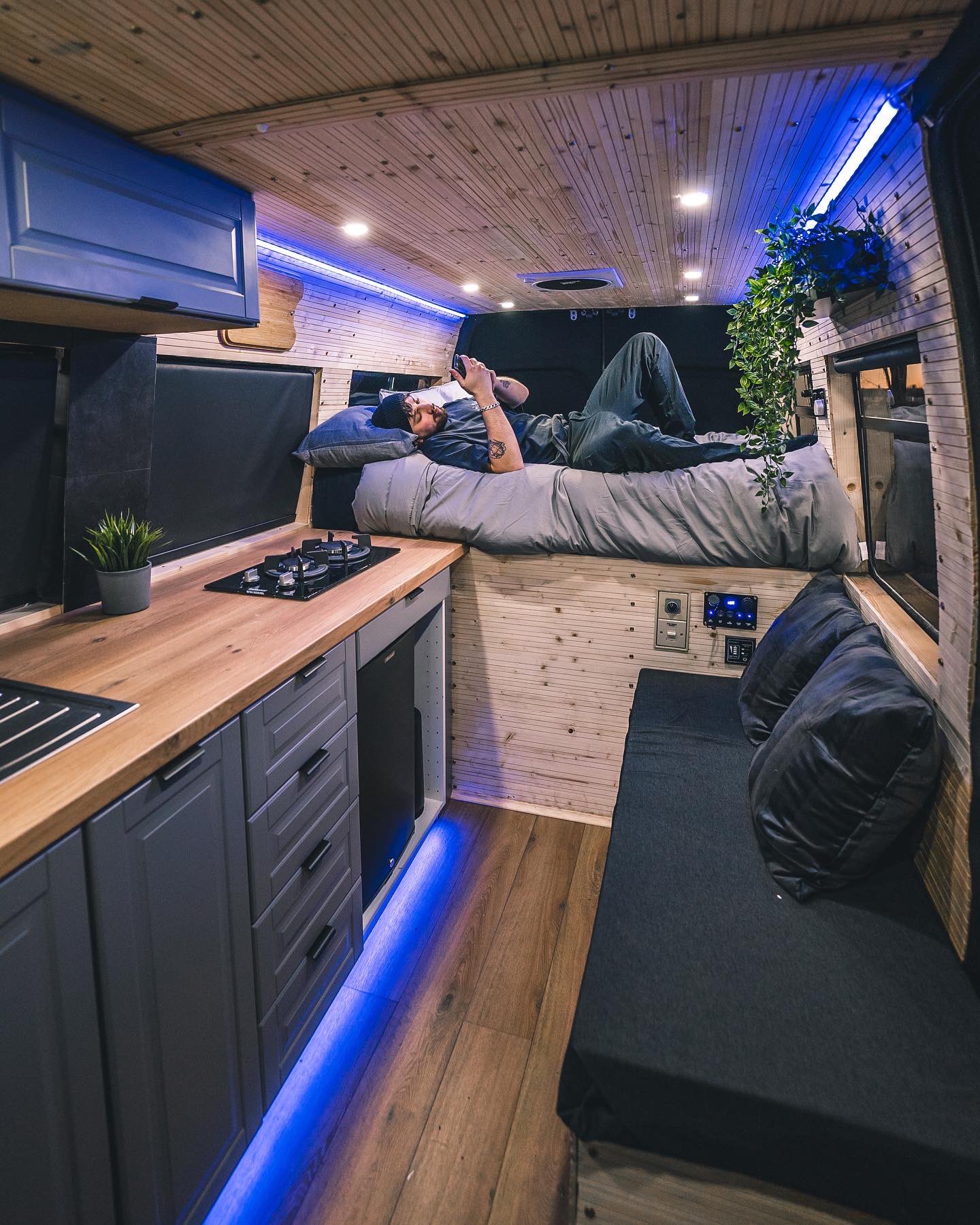 The Adventure Bus campervan for hire, London - Quirky Campers