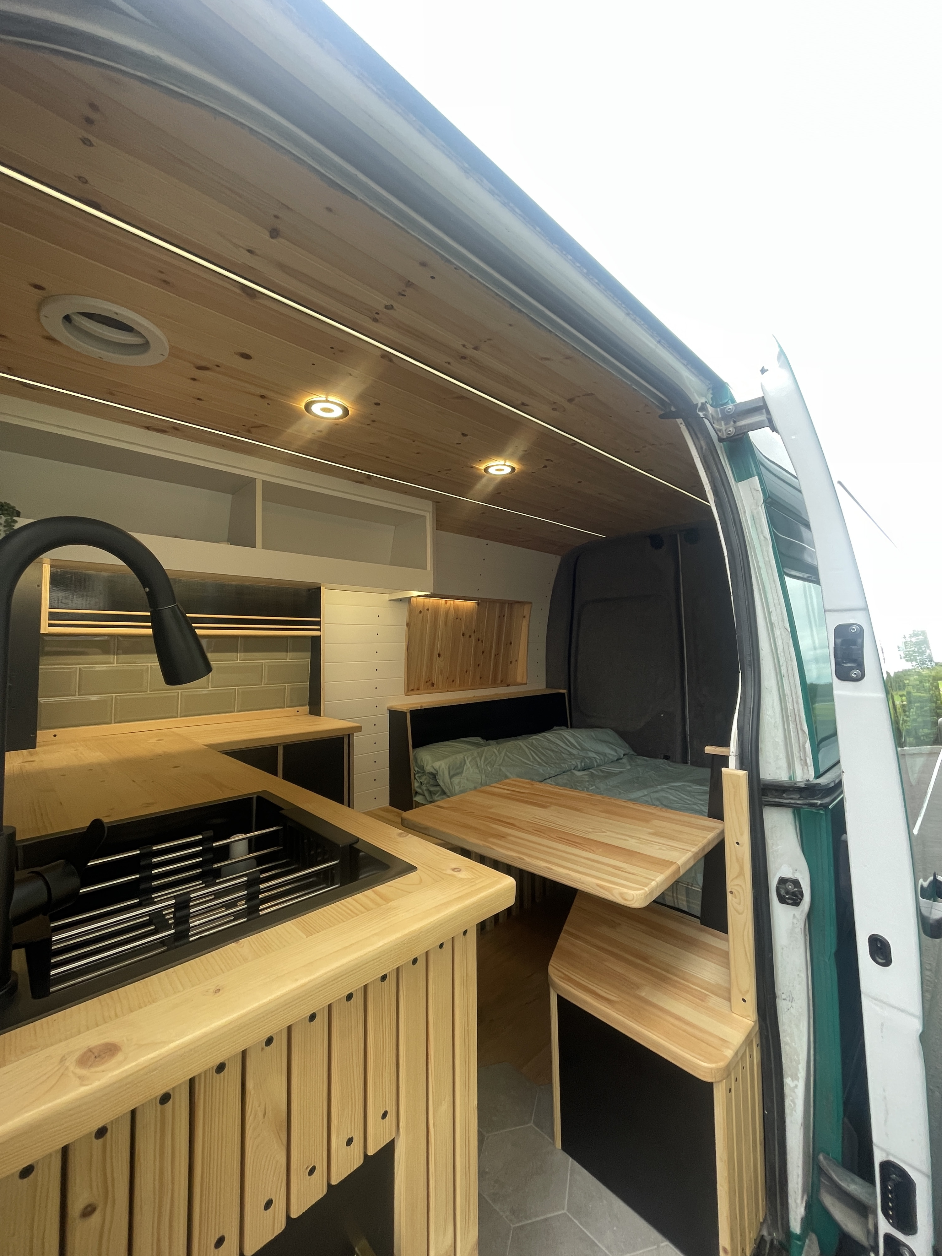 Emerald campervan for hire, Kilkeel - Quirky Campers