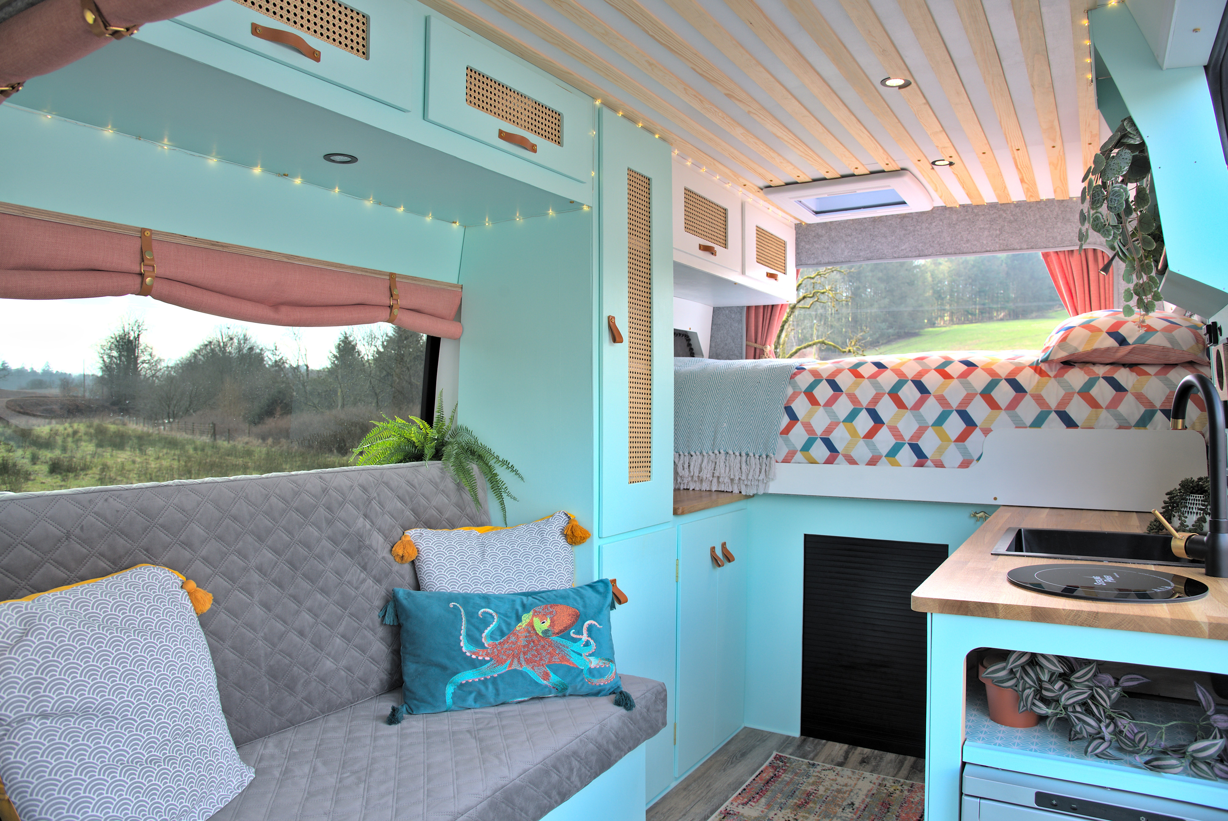 Little Puffin campervan for hire, Lockerbie - Quirky Campers