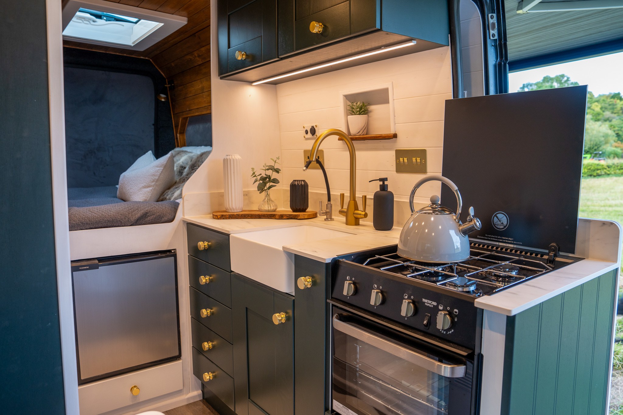 Georgie campervan for hire, South Croydon, London - Quirky Campers