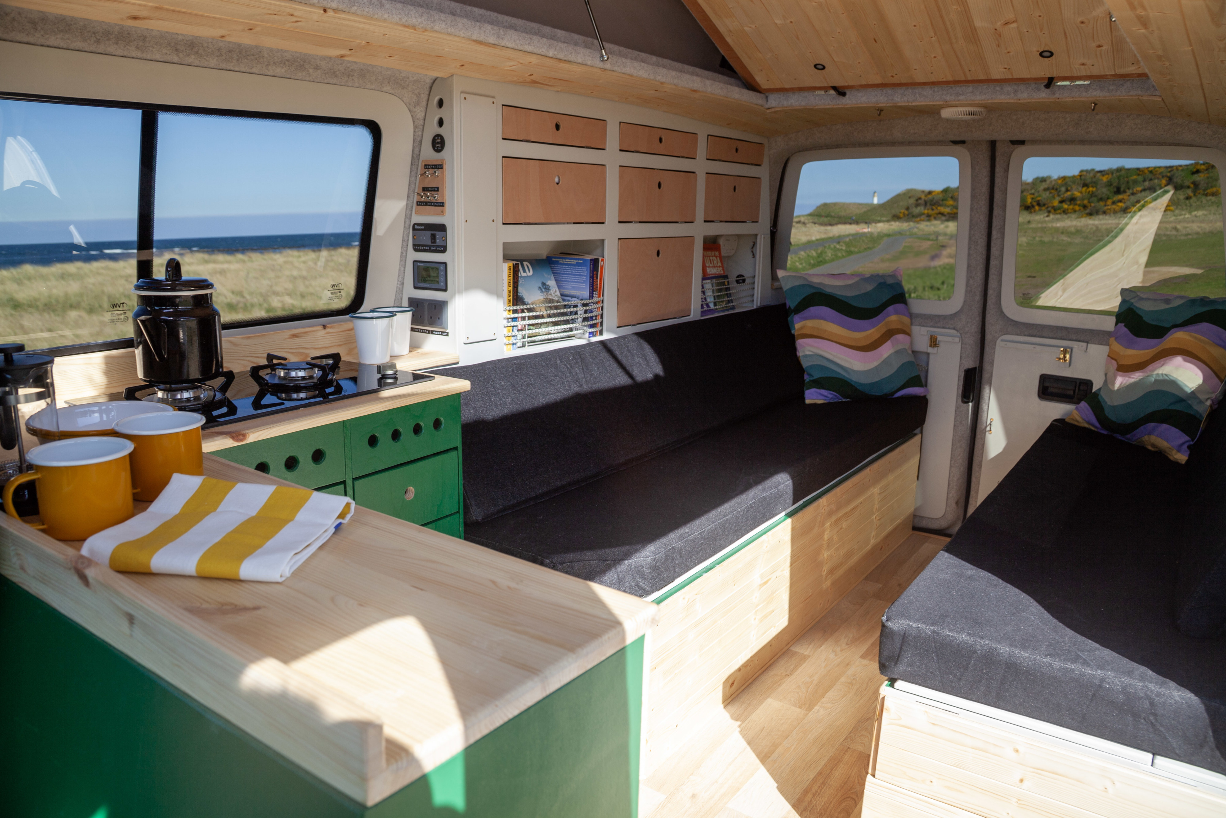Mara campervan for hire, Edinburgh - Quirky Campers