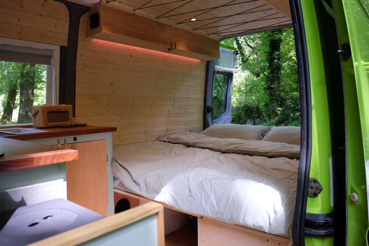 Atlas campervan for hire, Ottery Saint Mary - Quirky Campers