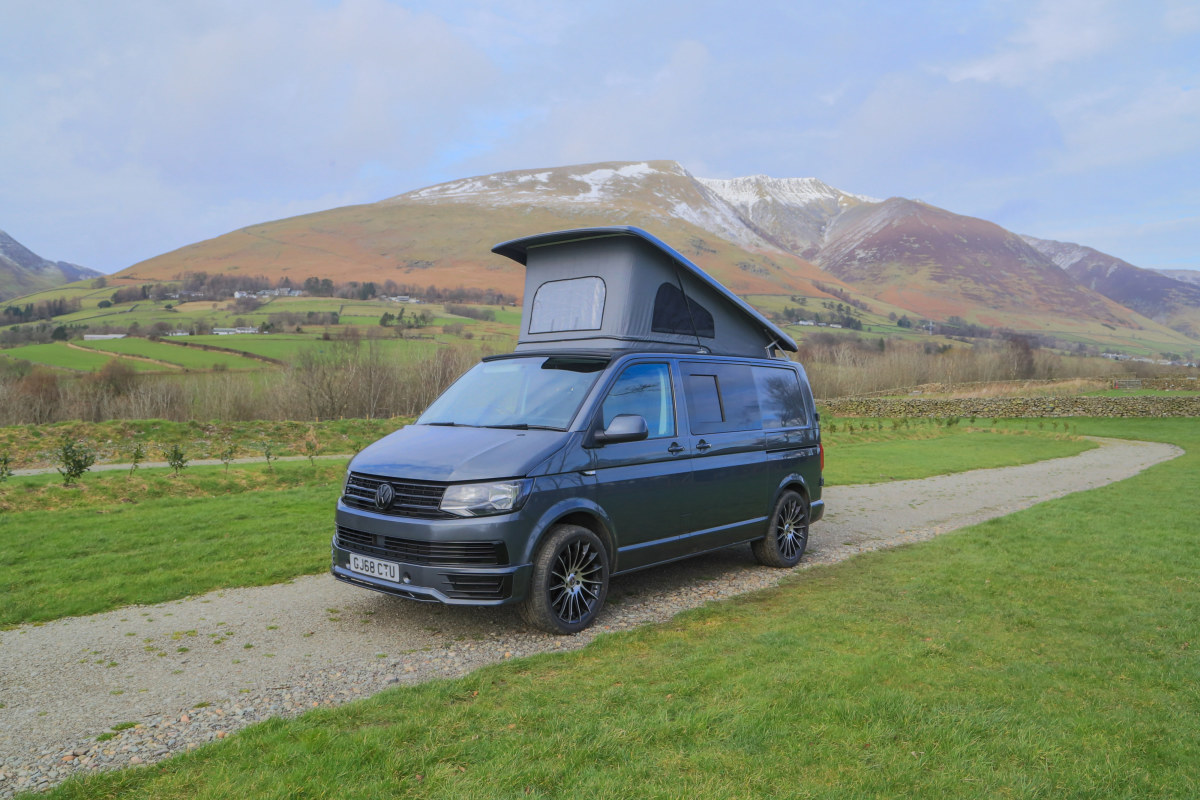 Bub the Dub campervan for hire, Keswick - Quirky Campers