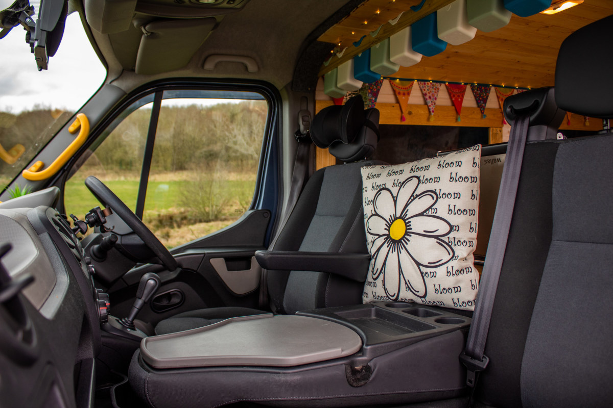 Bee campervan for hire, Warrington - Quirky Campers