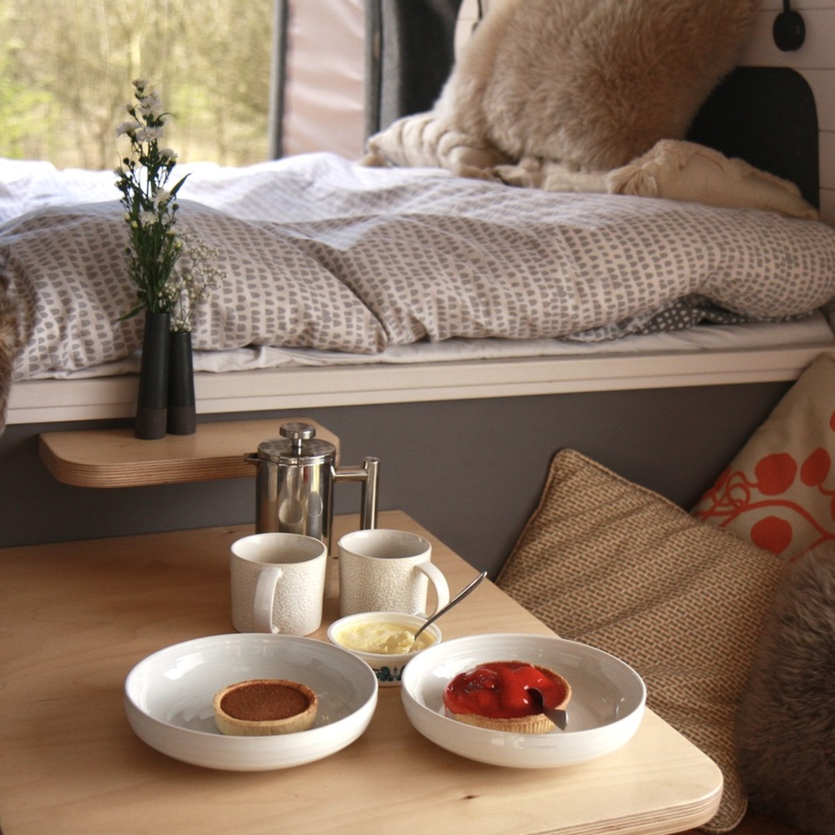 Ivan campervan for hire, Combe Down - Quirky Campers