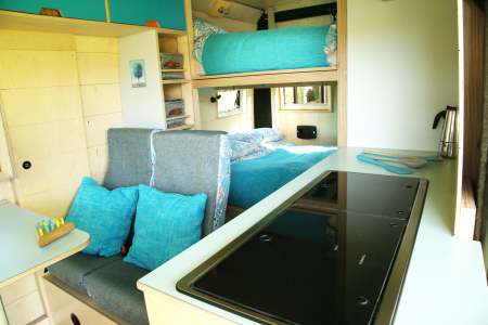 Thomas campervan for hire, Dagnall - Quirky Campers