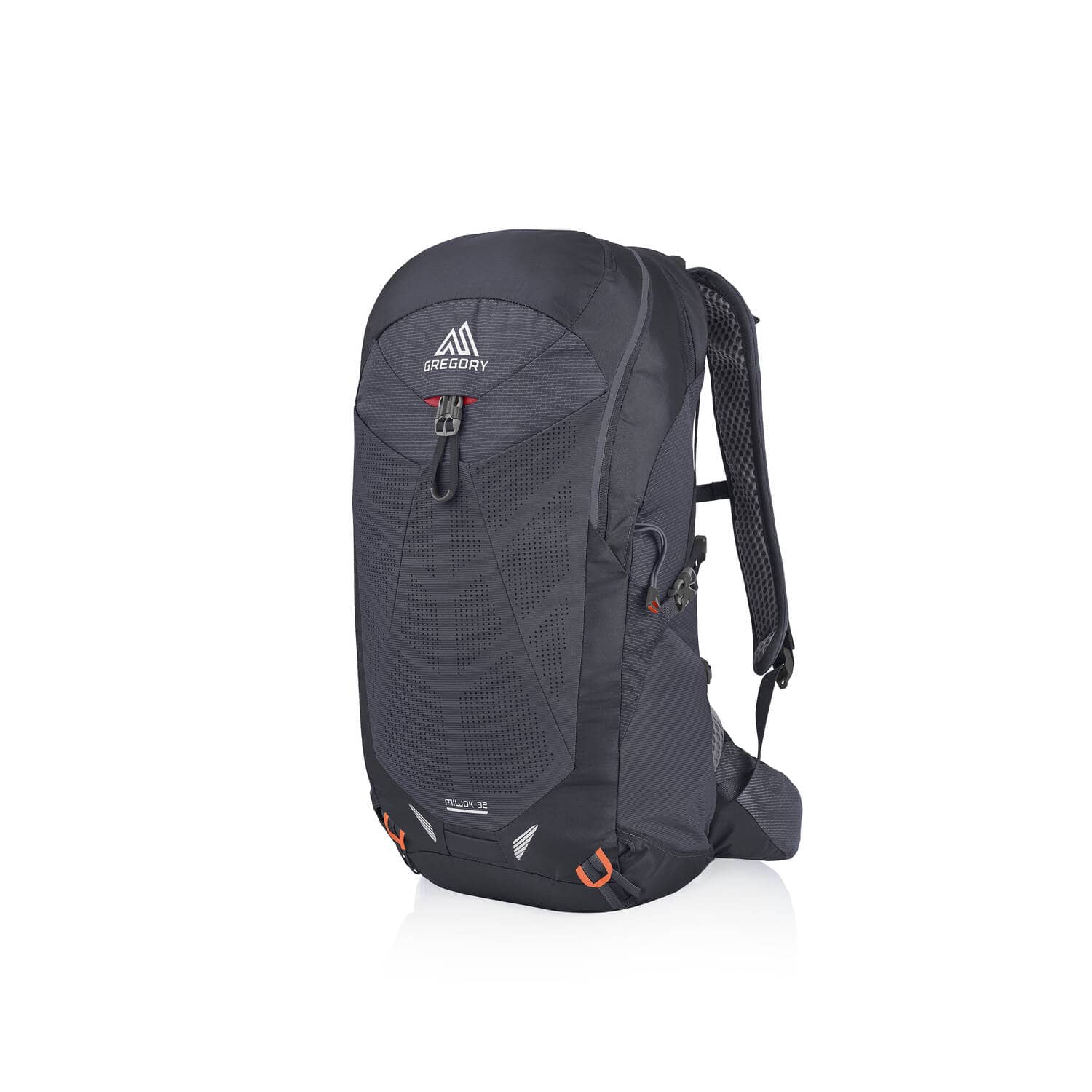 Gregory Mountain Products Men's Miwok 32 Hiking Backpackflame Black for ...