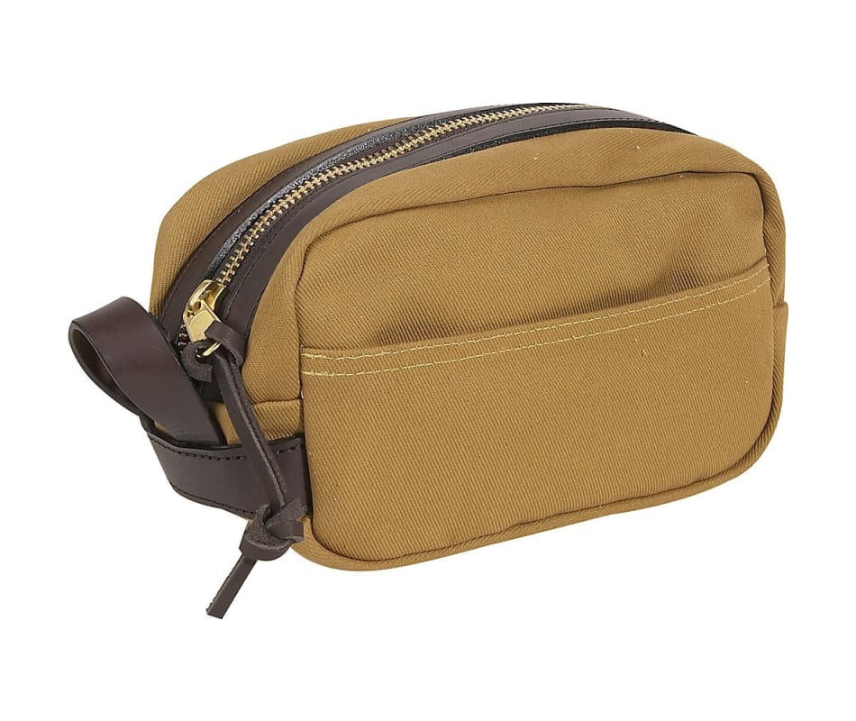 Filson 70218 Compact Travel Kit Tan