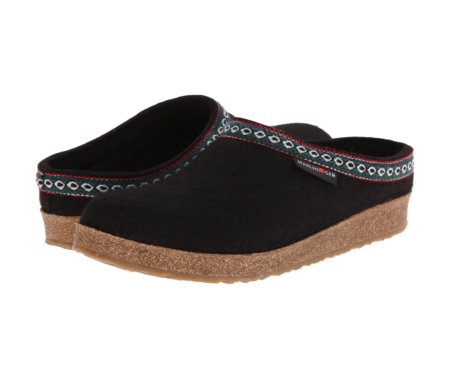 Haflinger GZ Classic Clog - Black - 39