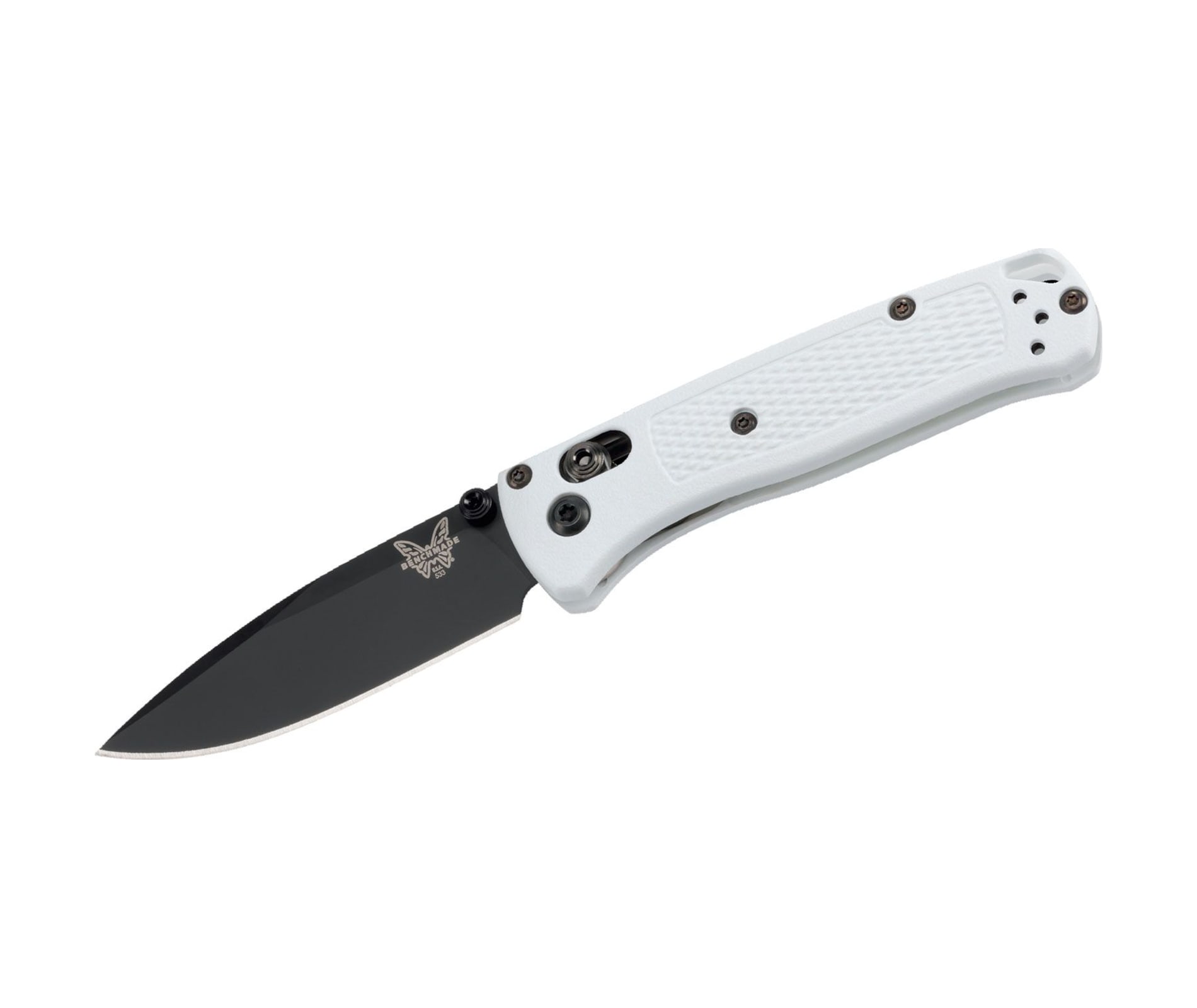 Benchmade Blue Class Mini Bugout Axis Drop Point - 533bk-1 Plain Edge ...
