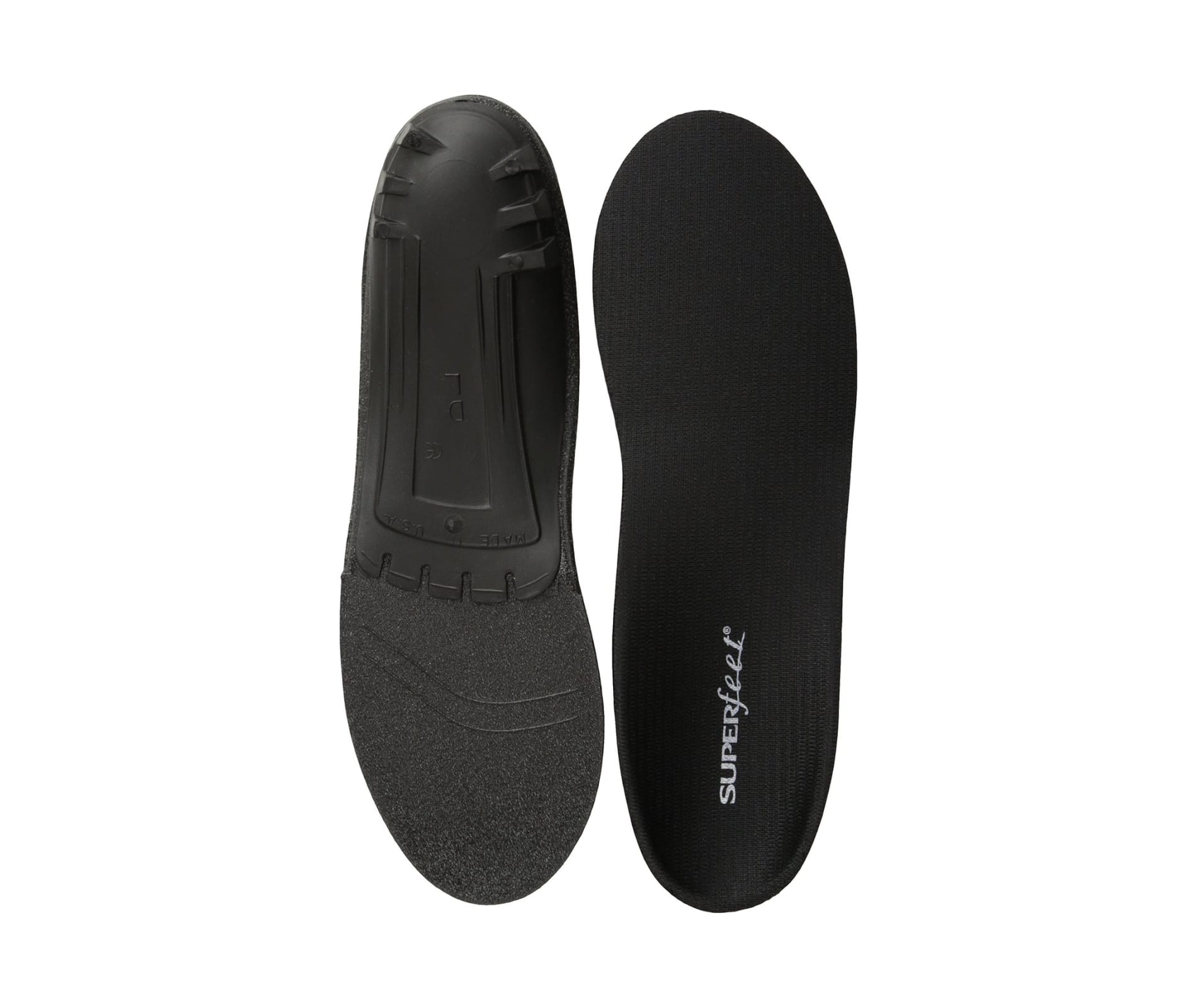 Superfeet Black Premium Insole Black - Size D