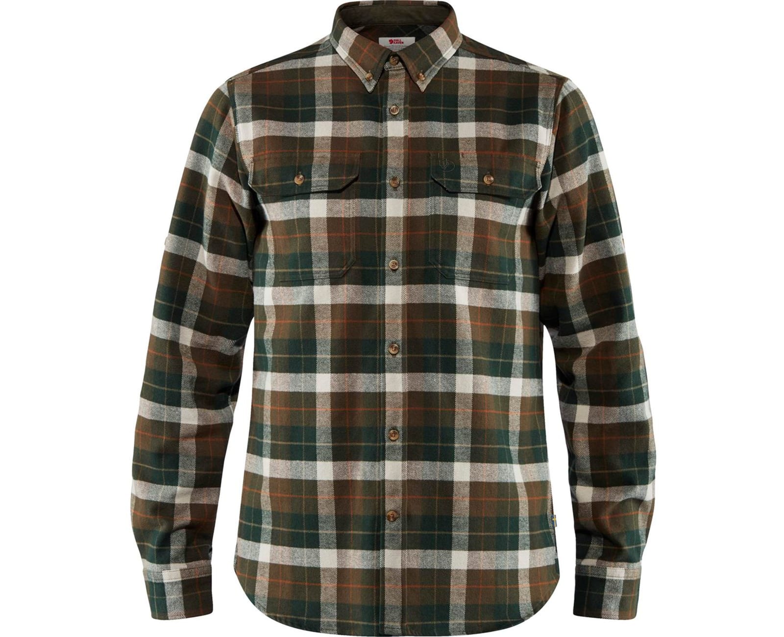 Fjallraven Men's Singi Heavy Flannel Shirt - Deep Forest - Medium