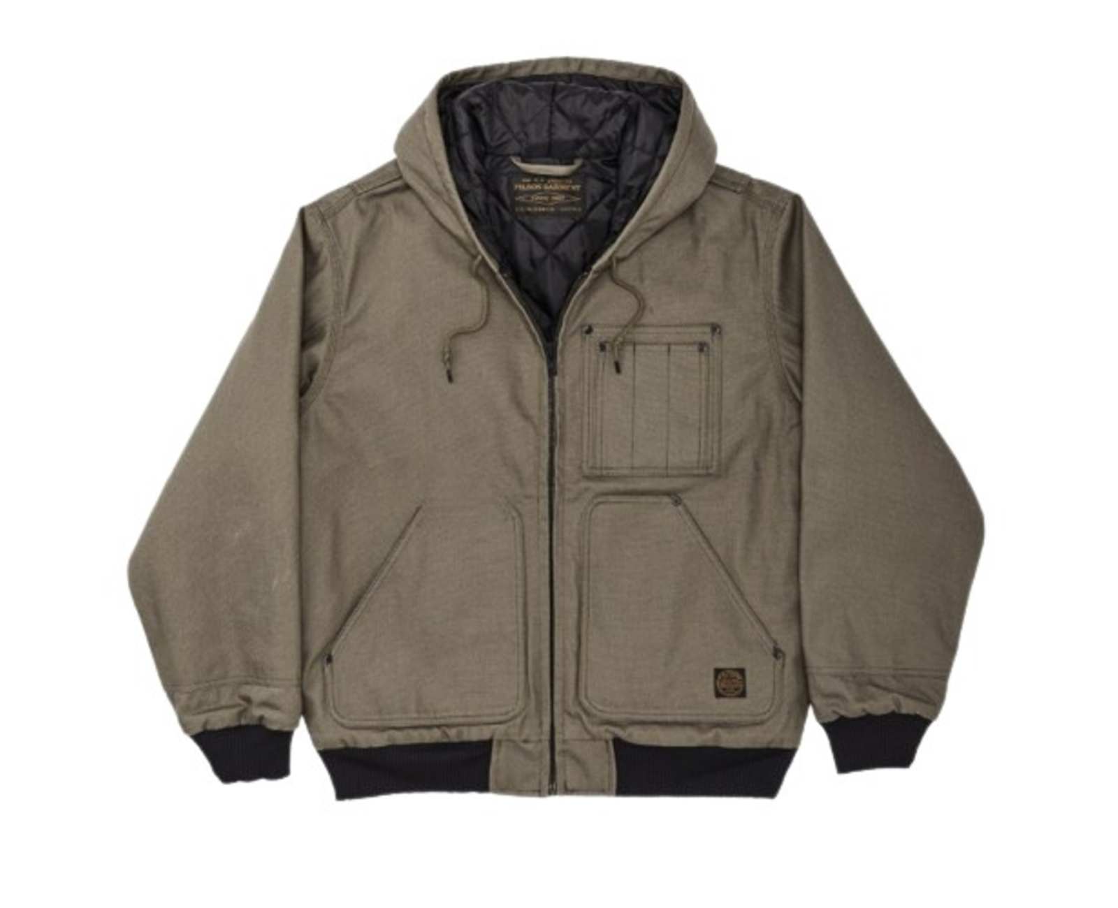 Filson Men's Worksmith Insulated Bomber Jacket - Tarmac - Large
