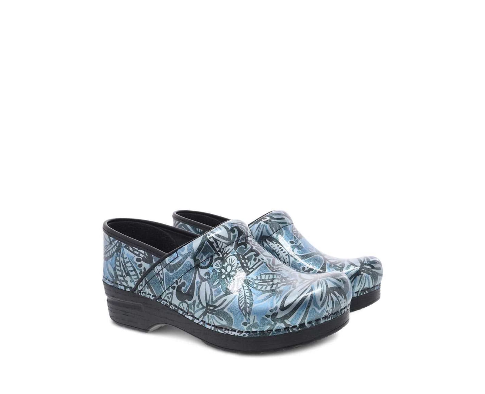 Dansko Professional - Denim Floral Patent - 39