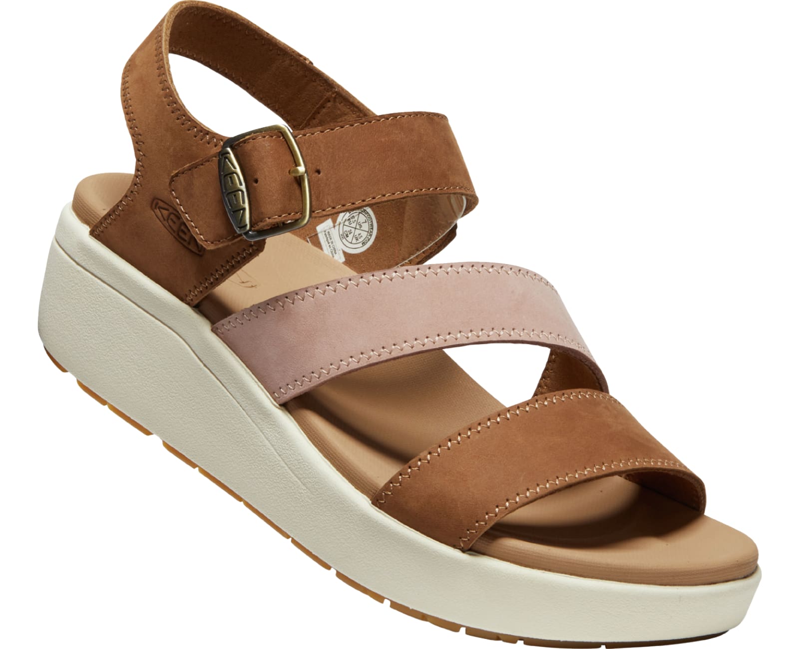 Keen Women's Ellecity Backstrap - Toasted Coconut/fawn - 10