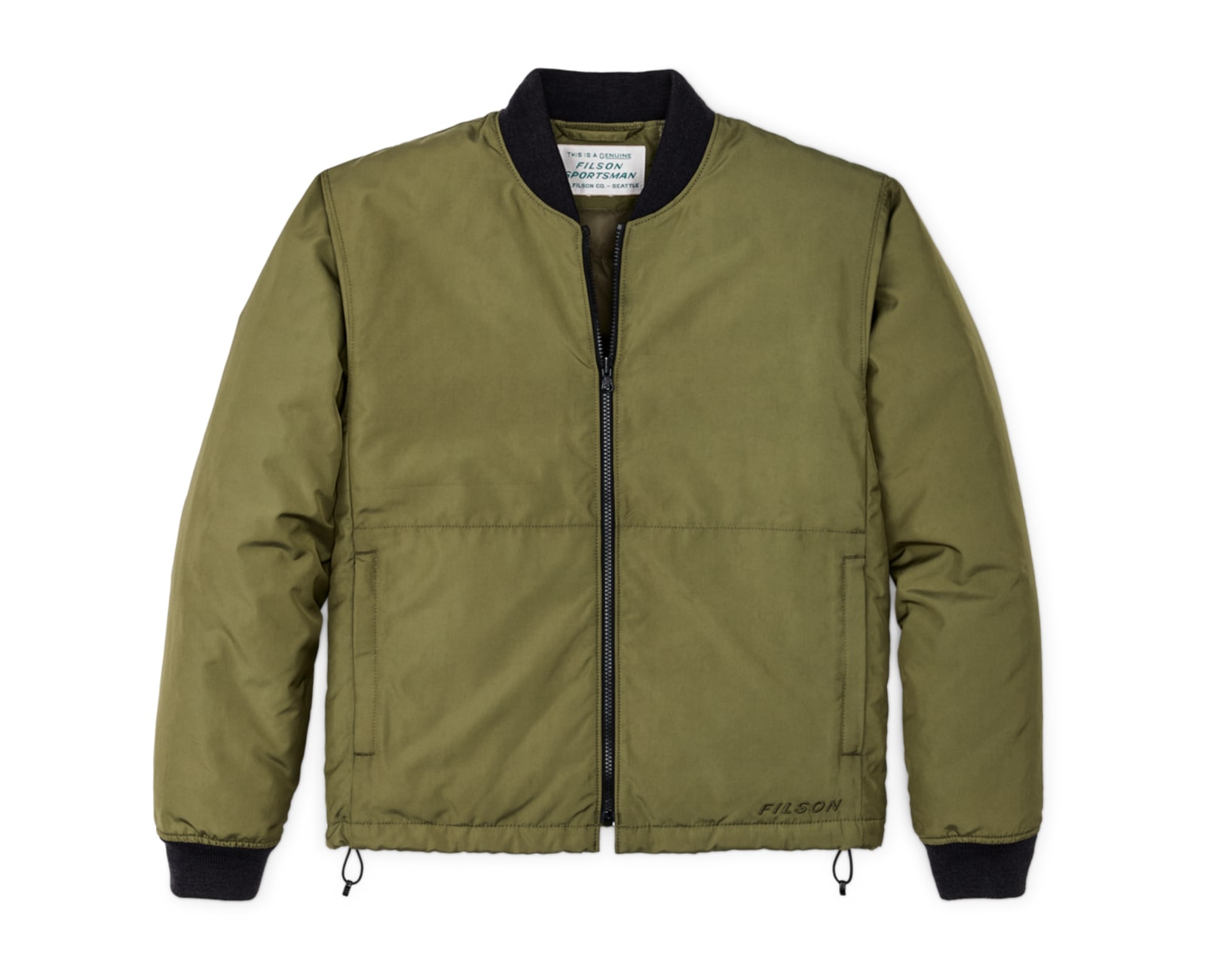 Filson Men's Fg380 Down Liner Jacket - Winter Moss - XL