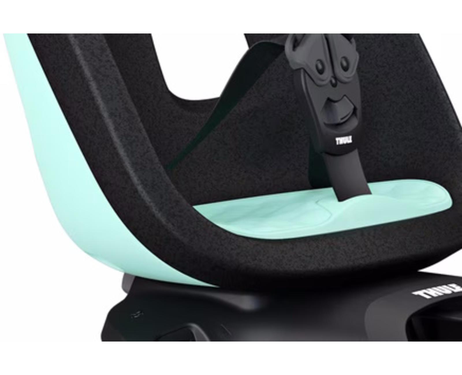 Thule Yepp Nexxt2 Maxi Rack Mount - Deep Teal/mint Leaf