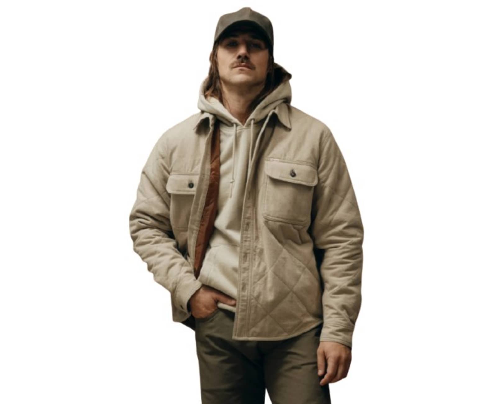 Filson Men's Insulated Flannel Shirt - Warm Khaki - XL