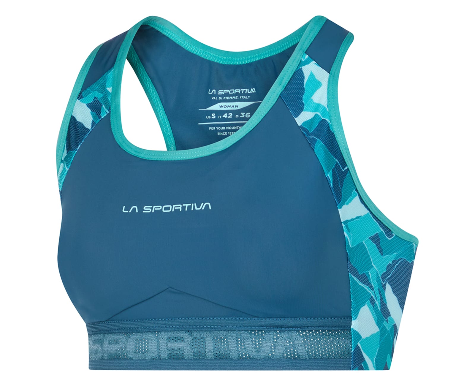 La Sportiva Women's Hover Top - Storm Blue/lagoon - XS