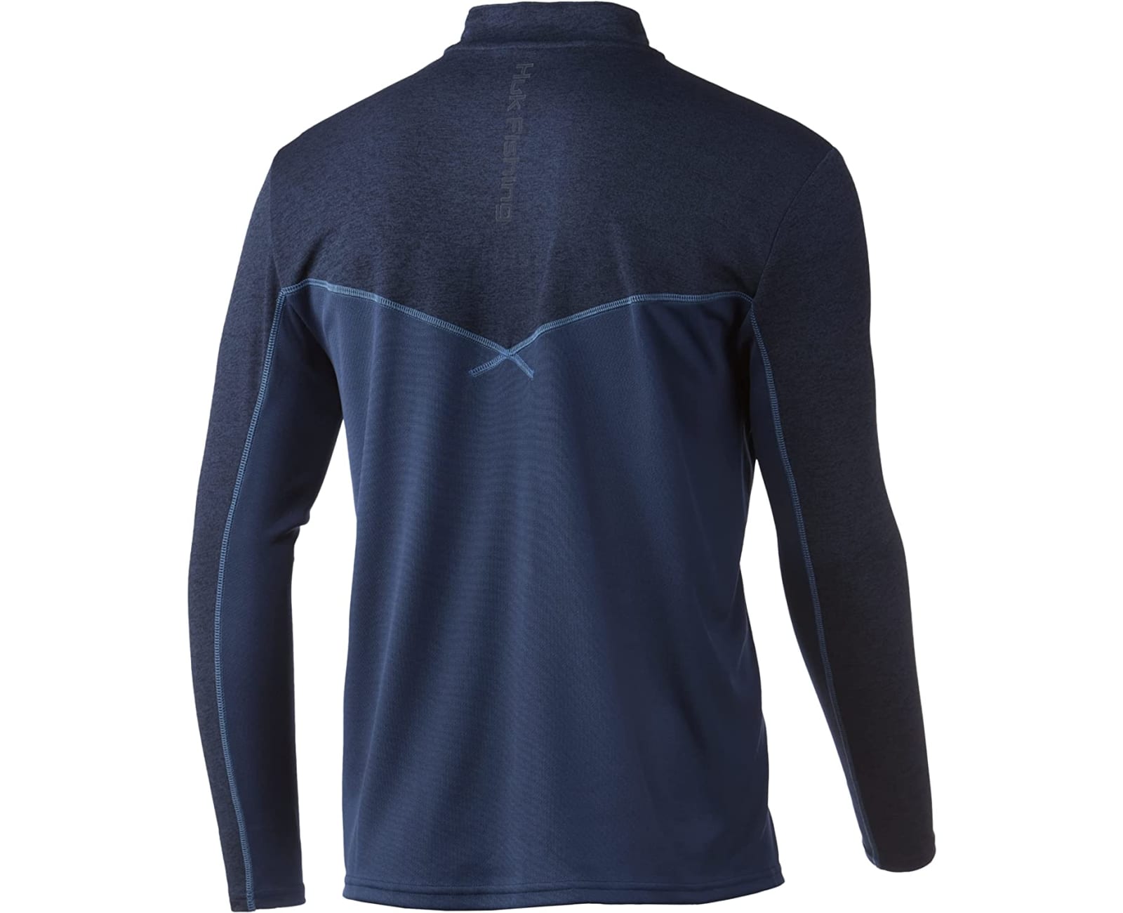 Huk Men's Icon X Coldfront 1/4 Zip - Sargasso Sea Heather - Large