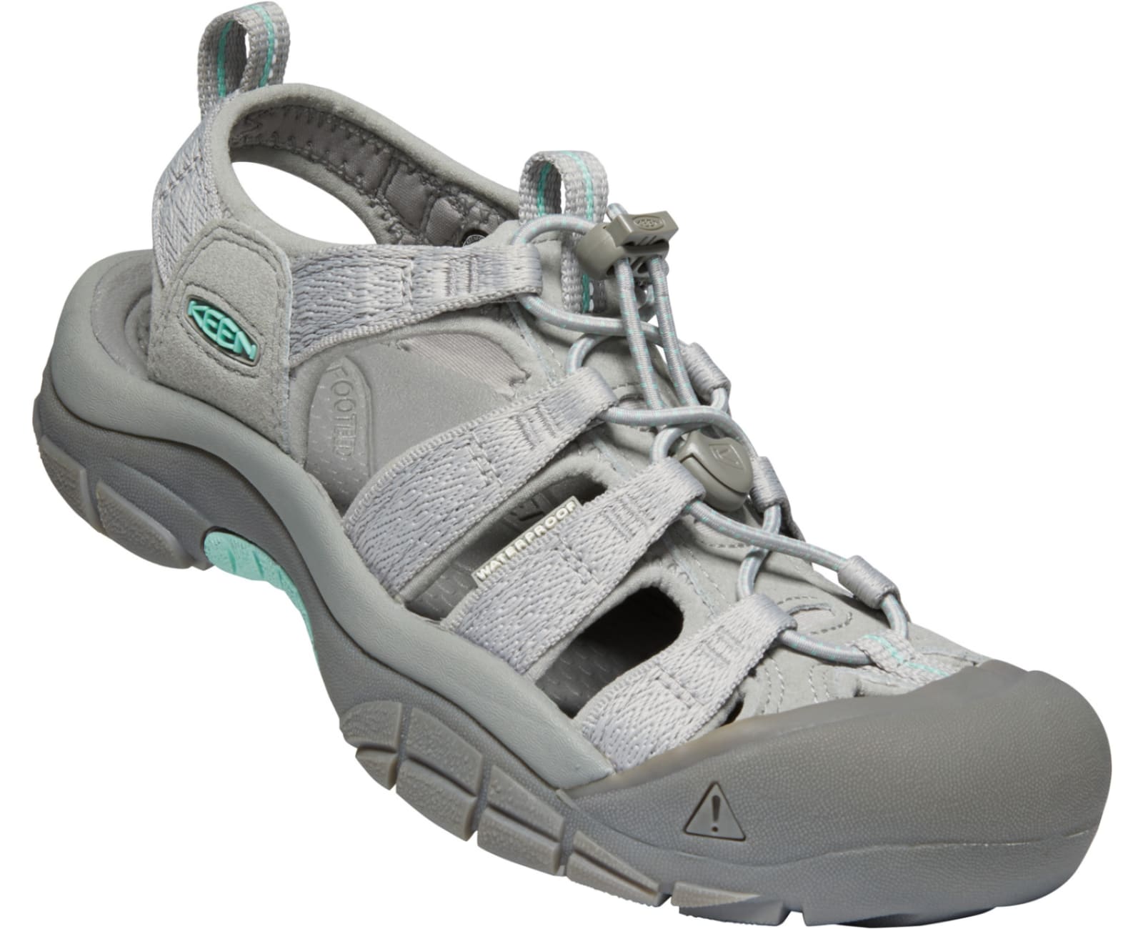 Keen Women's Newport H2 - Grey/ocean Wave - 9