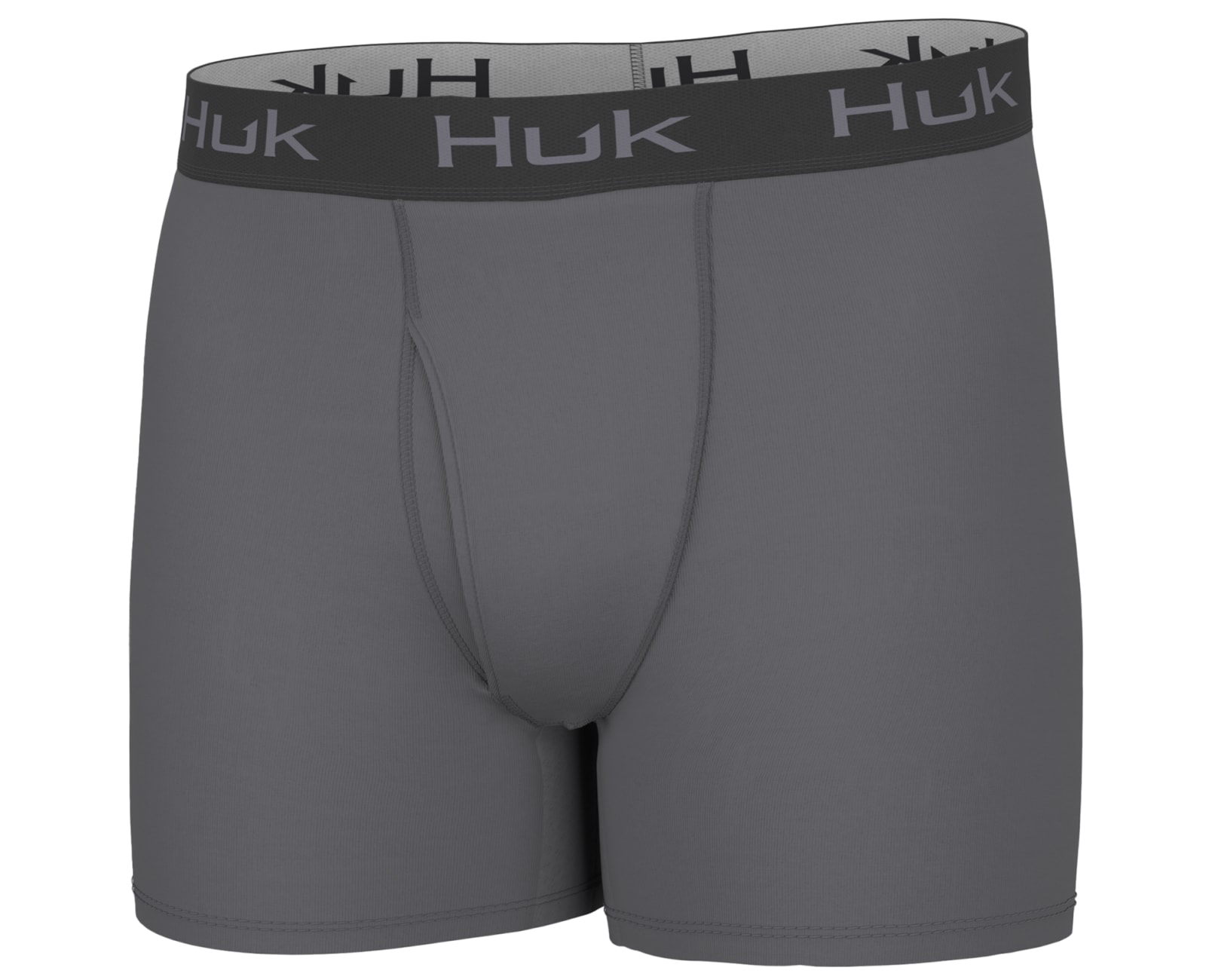 Huk Men's Solid Boxer - Night Owl - Large