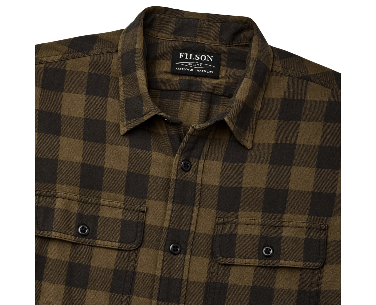 Filson Men's Scout Shirt - Darktnchck - Small