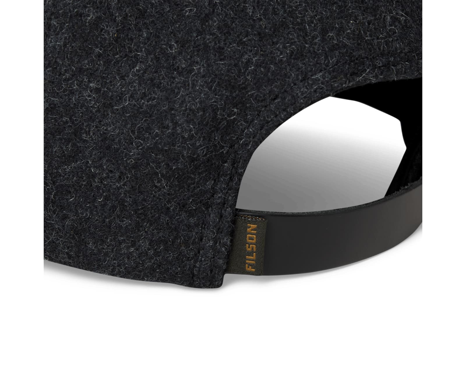 Filson Mackinaw Wool Forester Cap Charcore