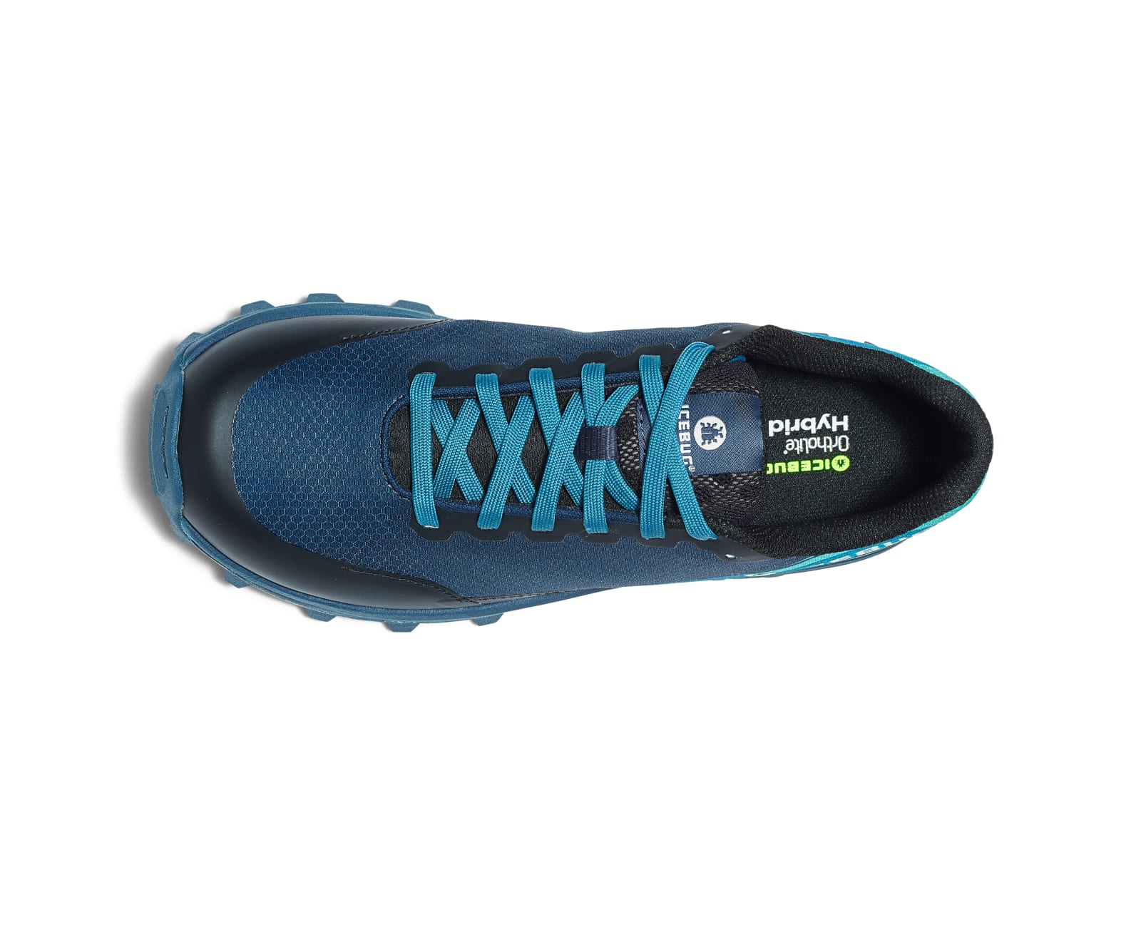 Icebug Men's Pytho6 Bugrip - Darkblue/mint - 8.5