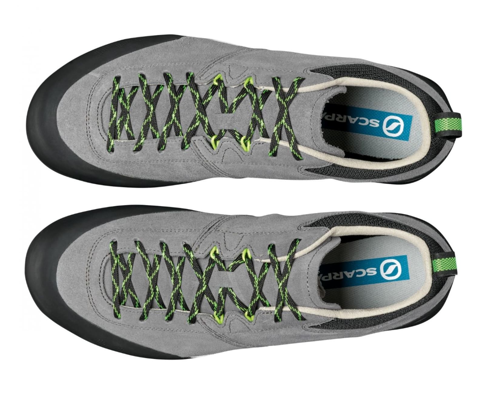 Scarpa Men's Kalipe - Smoke/green Fluorescent - 41