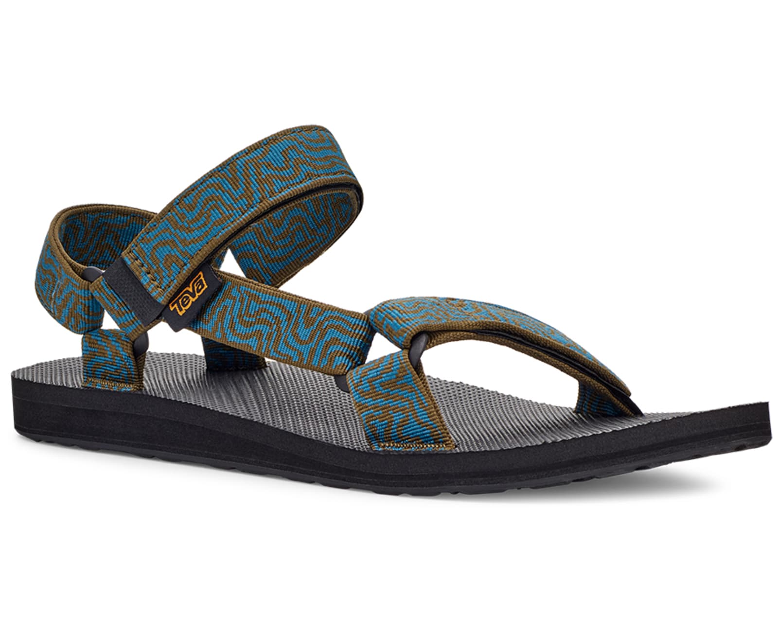 Teva Men's Original Universal - Layered Rock Dark Olive/blue Coral - 10