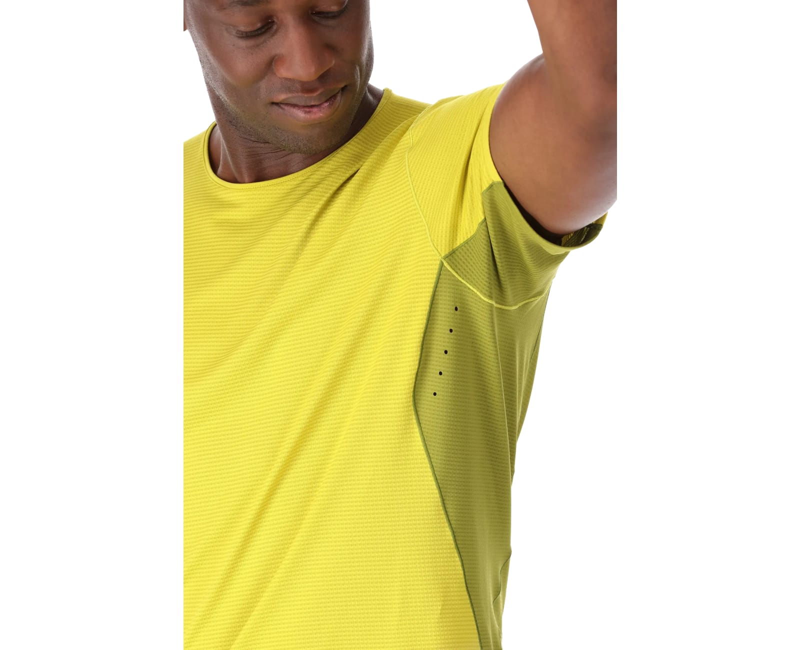 Rab Men's Sonic Ultra Tee - Zest/aspen Green - XL