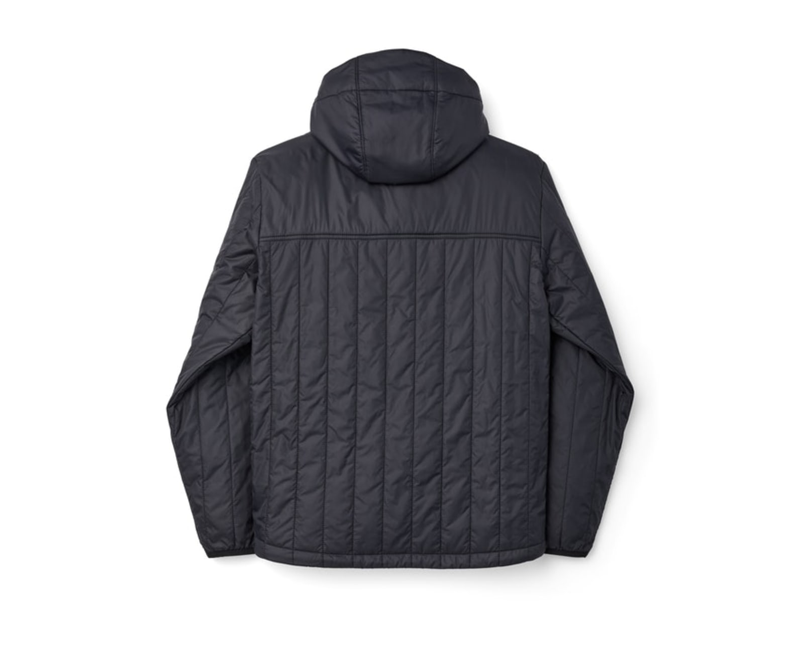Filson Men's Ultralight Hooded Jacket - Black - Medium
