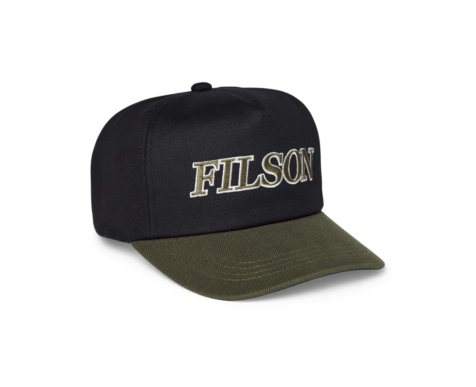 Filson Rugged Twill Forester Cap - Blkitalic