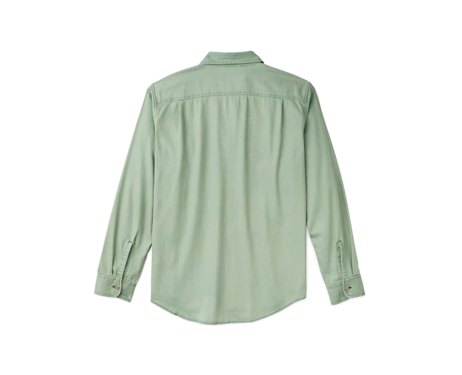 Filson Men's Shipwright Fine Twill Shirt - Flint Green - Large