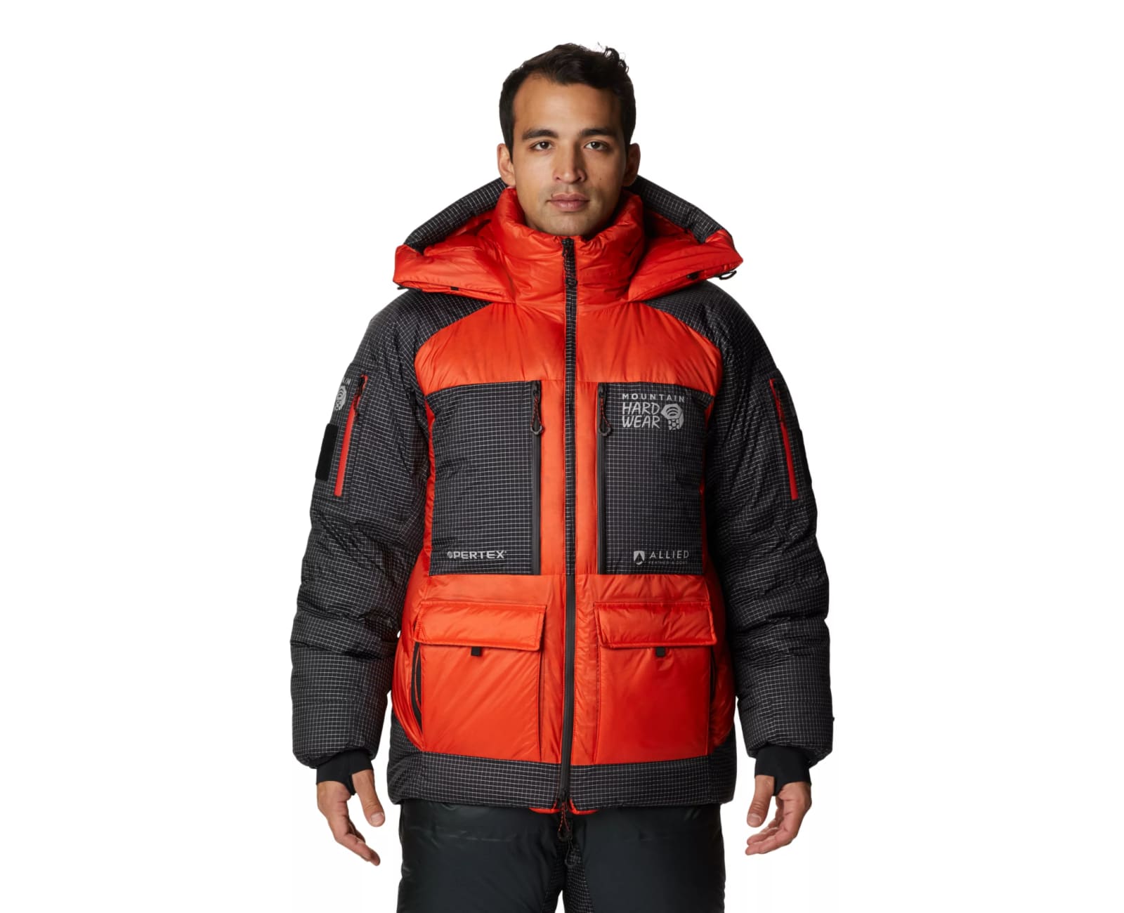 Mountain Hardwear Men's Absolute Zero Parka - State Orange - Small