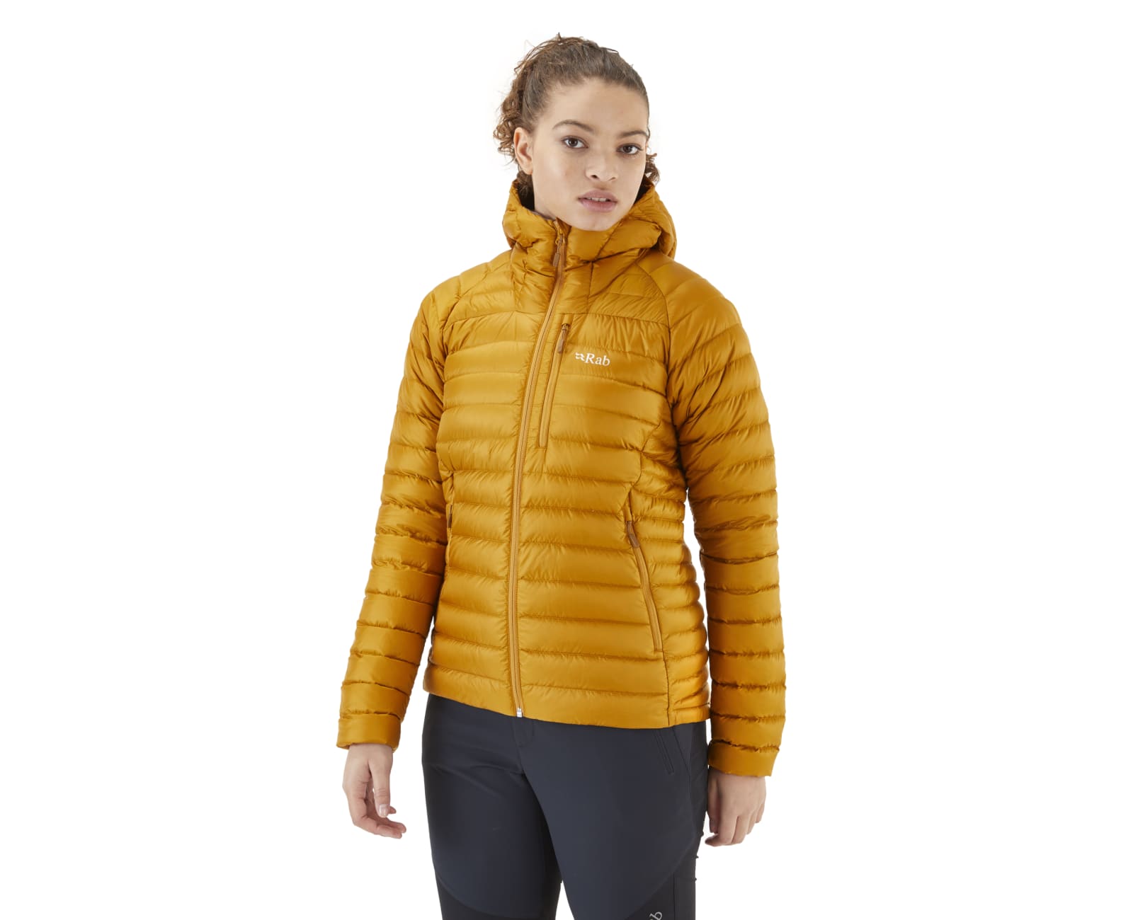 Rab Women's Microlight Alpine Jacket Wmns - Dark Butternut - 12