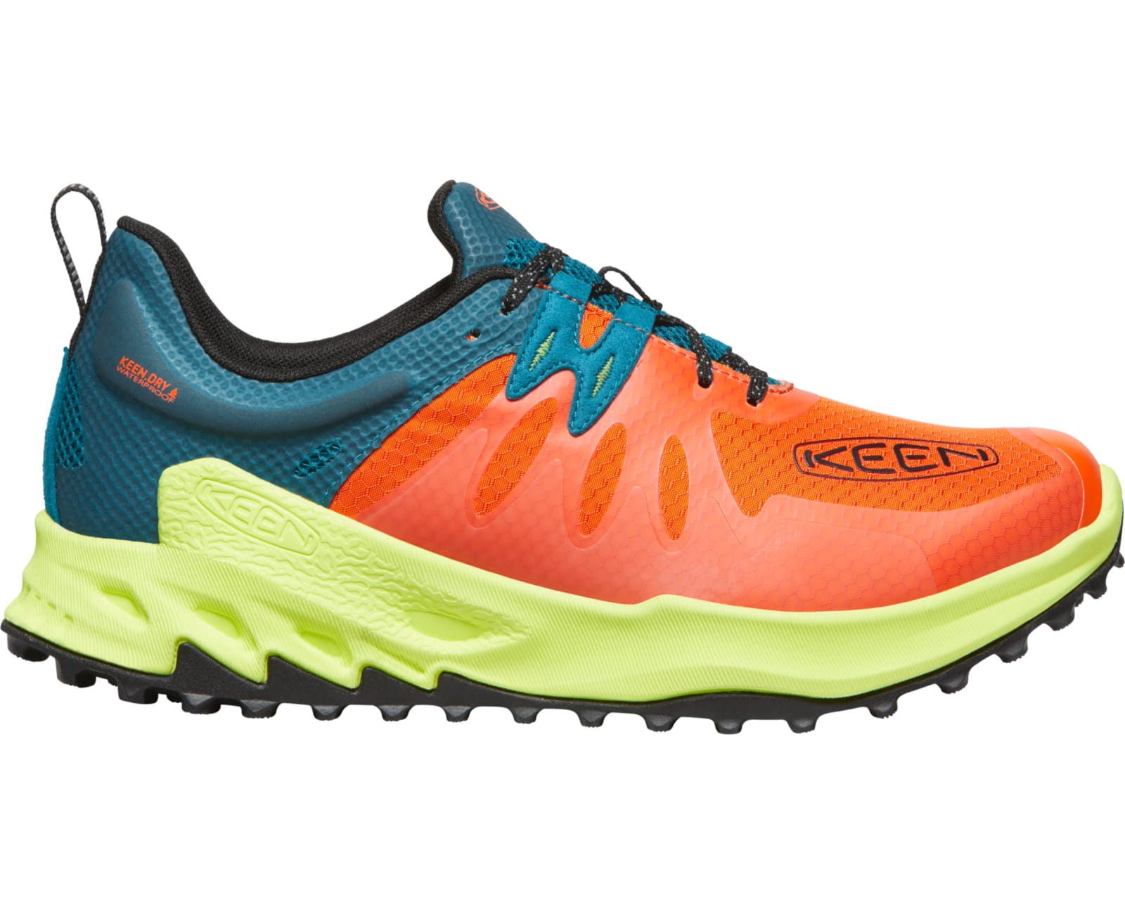Keen Men's Zionic Wp - Scarlet Ibis/deep Lagoon - 11.5