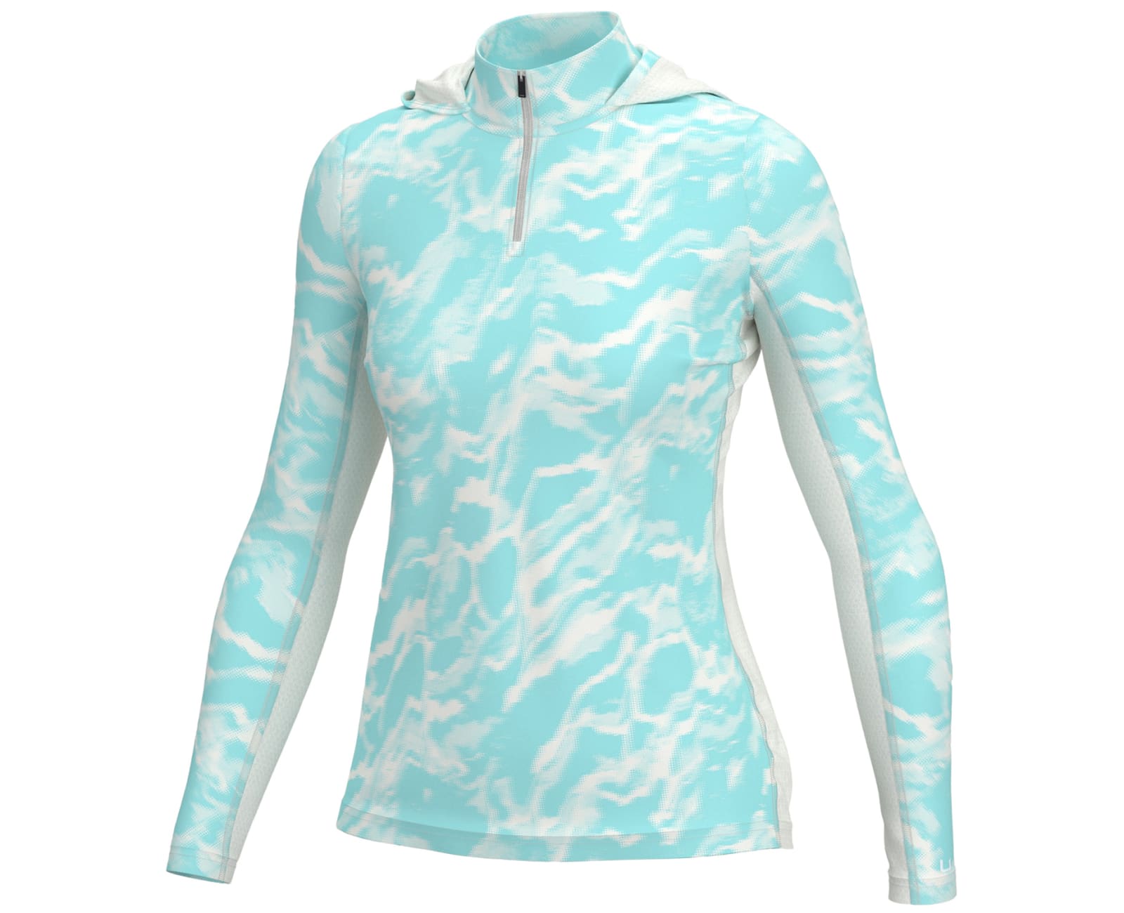 Huk Women's Icon X Hoodie River Runs - Island Paradise - Large